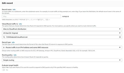amazon web services connecting aws lightsail route 53 and