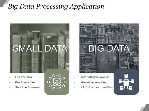 Big Data Processing Application Ppt Powerpoint Presentation Shapes