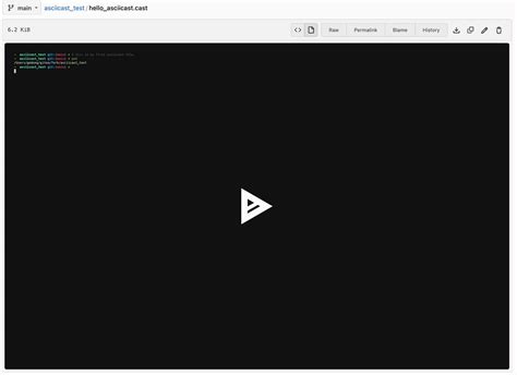 Gitea X Asciicast Recording And Viewing Terminal Sessions On Gitea