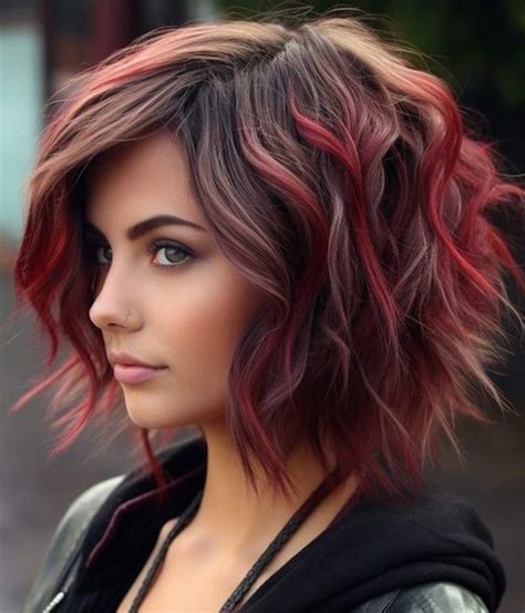 100 مدل هایلایت مو فانتزی کوتاه و بلند آموزشگاه آرایشگری گل گیس