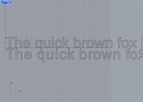 Create Or Modify A Text Font Rhino For Windows Mcneel Forum