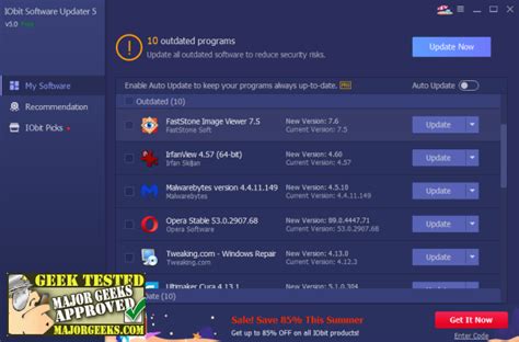 Download Iobit Software Updater Majorgeeks