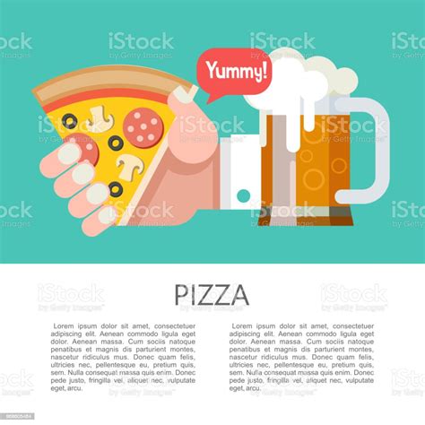 피자입니다 맛 있는 소시지와 버섯 피자 벡터 일러스트입니다 마르게리타 피자에 대한 스톡 벡터 아트 및 기타 이미지 마르게리타 피자 건강에 좋지 않은 음식 건강한