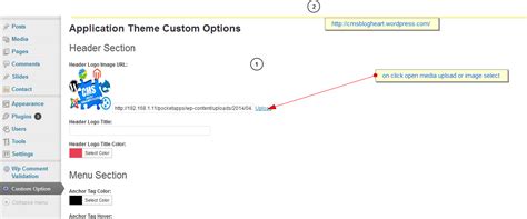 php wordpress upload image in admin options page stack overflow