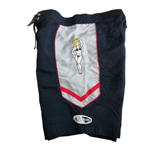 Katin Swim Vintage Y2k Katin Bespoke Surf Trunks Board Shorts Pin