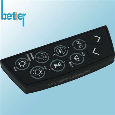 Laser Etching Silicone Rubber Switch Button From China Manufacturer