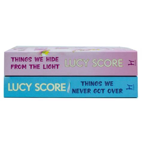 Lucy Score Knockemout Series Collection 2 Books Set Things We Never G