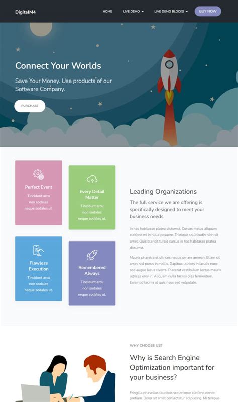 Bootstrap Profile Template