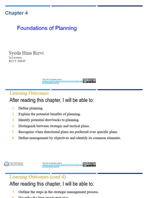hm planning leacture 4 new pdf strategic management swot analysis