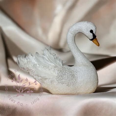 Zwaan Wit Seta Fiori