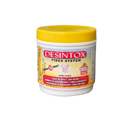 Sistema De Fibra Sabor Fresa Desintox Desintoxdr