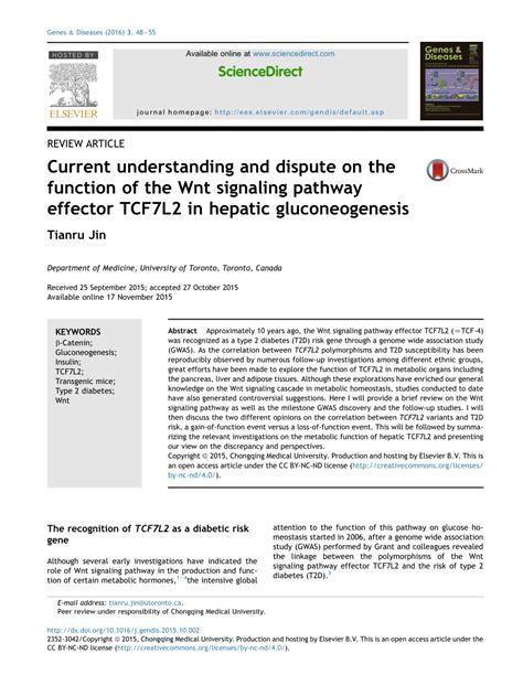 Pdf Current Understanding And Dispute On The Function Of The Wnt Signaling Pathway Effector