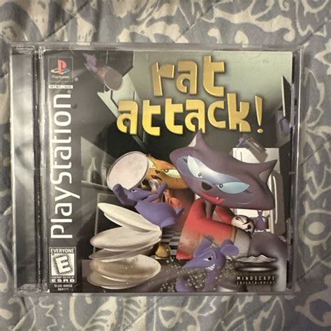Sony Playstation 1 Rat Attack 1999 Complete Ps1 Game With Manual Ebay