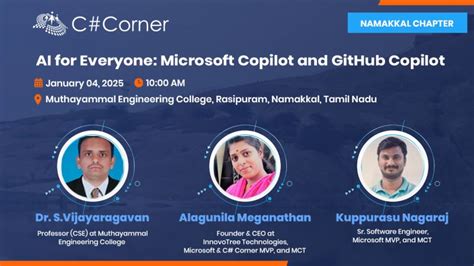 C Corner On Linkedin Csharpcorner Microsoftcopilot Githubcopilot