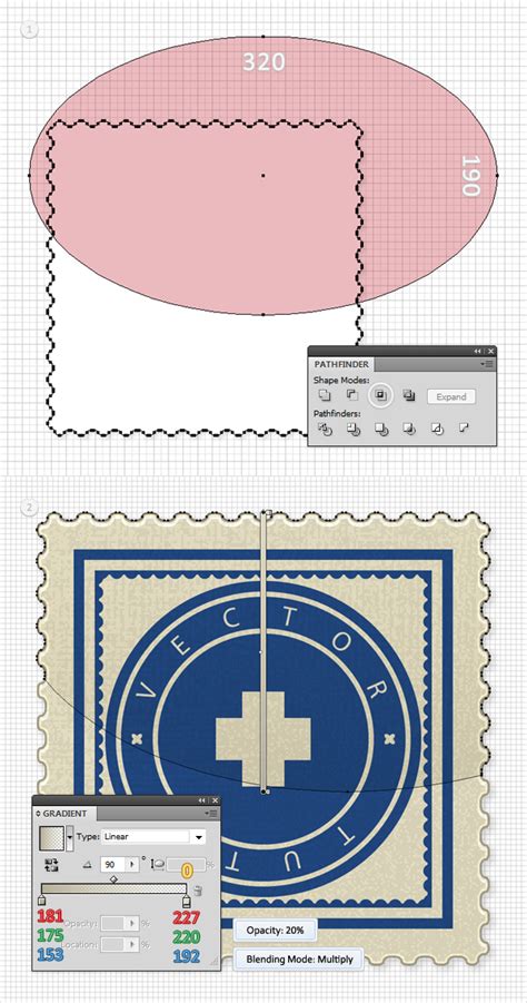 How To Create A Vector Stamp Set In Illustrator Envato Tuts