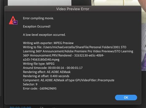 A Low Level Exception Has Occurred In Aeadbe Aem Adobe Product
