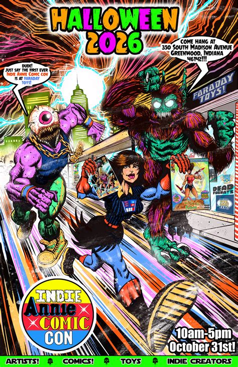 Welcome To Indie Annie Comic Con Discover Unique Art Join The