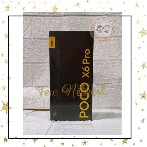 Promo Xiaomi Poco X Pro G Gb Garansi Resmi Hitam Diskon Di Seller F E W Network