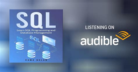 Sql Learn Sql Programming And Database Management Audiobook Free