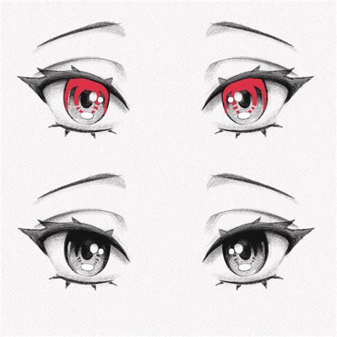 How To Draw Female Anime Eyes Step By Step
