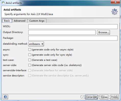 根据wsdl文件使用soupui生成webservice客户端代码soapui生成客户端代码 Csdn博客