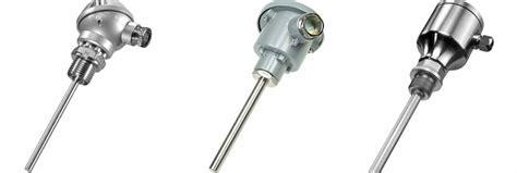 Temperature Probe With Connection Head B B Thermo Technik