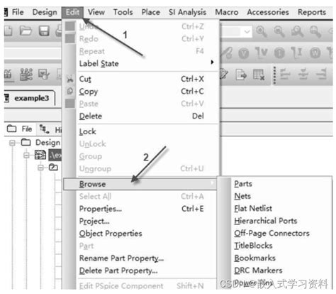 3 24 Orcad中移动元器件时怎么让连线不跟着元器件一起动？ Orcad中如何添加文本标注、图形标注？ Orcad移动元件 Csdn博客