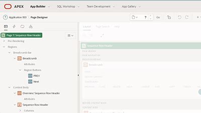 Getting Started With App Builder Oracle APEX