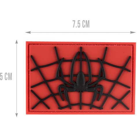 G Force Spider Man Morale Patch Red Airsoft Megastore