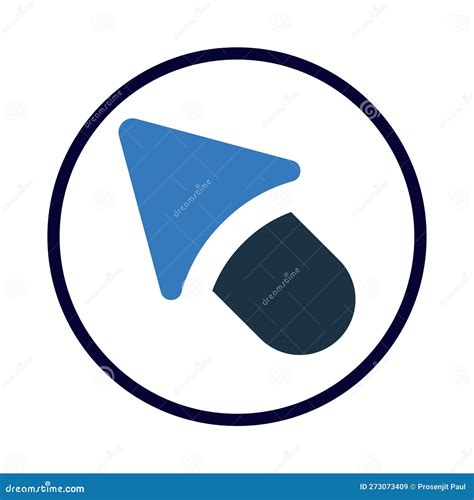 Arrow Cursor Pointer Arrow Symbol Icon Stock Vector Illustration