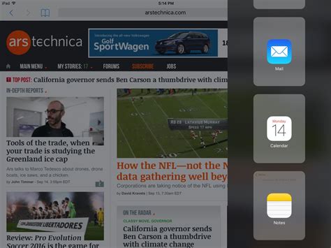 Android Ns Multi Window Multitasking Mode Is A Very Promising Start Ars Technica