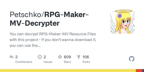 GitHub Petschko RPG Maker MV Decrypter You Can Decrypt RPG Maker MV Resource Files With This