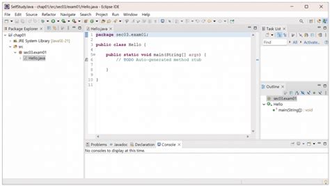 Java 이클립스에서 자바 프로젝트 생성하기