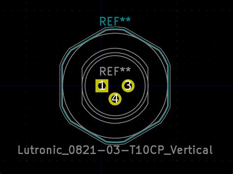 Add Lutronic 0821 T10cp 1802 · Merge Requests · Kicad Kicad