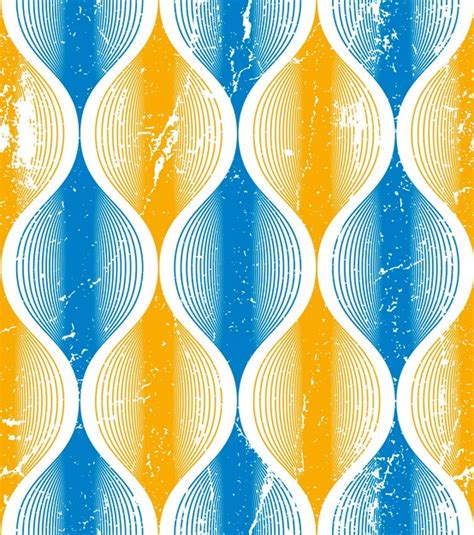 Premium Vector Seamless Wave Lines Pattern Abstract Geometric Background Vector Illustration