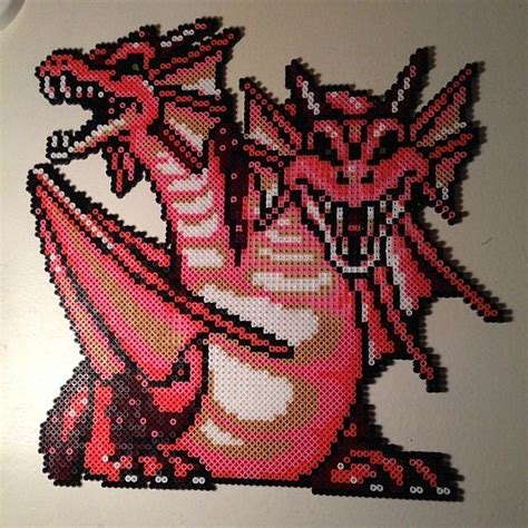 17 Best Images About Dragons On Pinterest Perler Bead Patterns