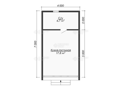 Дом А Frame 7x4 «АФ 5 под ключ фото планировка Доставка и сборка в Москве Санкт Петербурге