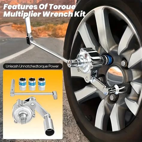 Heavy Duty 12 Drive Torque Multiplier Wrench For Lug Nuts