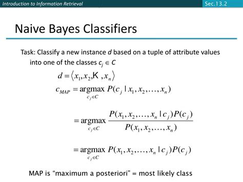 Ppt Lecture 10 Text Classification The Naive Bayes Algorithm