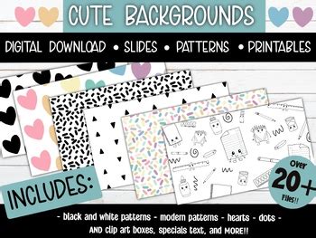 Powerpoint Background Patterns And Slide Clipart By Doodle Fig Downloads