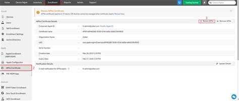 How To Renew Expired APNs Certificate ManageEngine Mobile Device