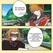 Viktor Genshin Impact Danbooru