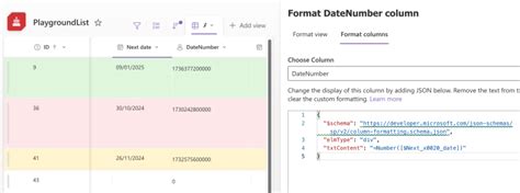 check if date is empty in sharepoint json formatting