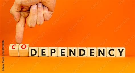Codependency Or Dependency Symbol Concept Words Codependency And Codependency Or Dependency Symbol Concept Words Codependency And