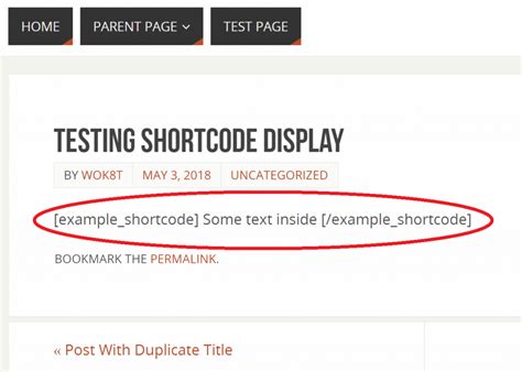 Reliably Display Shortcodes In Wordpress Without Executing Them