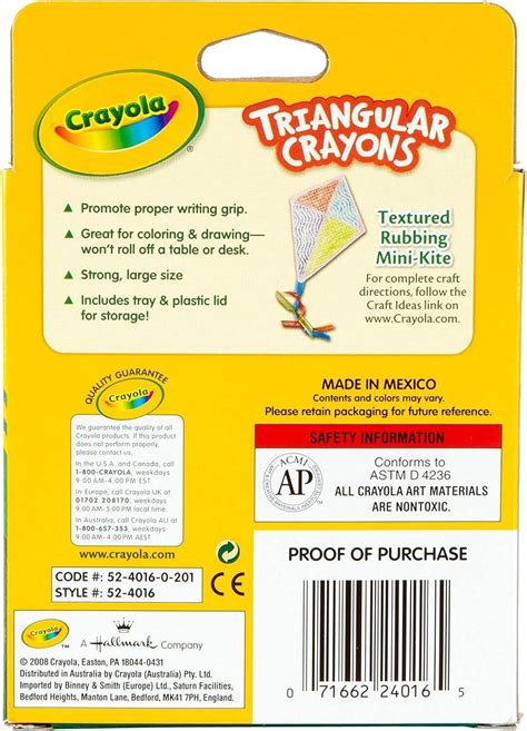 Crayola 16 Ct Triangular Crayons Buy Best Price In Uae Dubai Abu