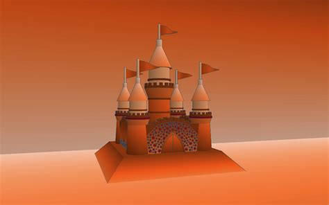3d Design Autumn Castle Tinkercad