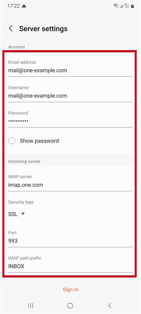E Mail In Der Samsung App Auf Android Einrichten Hilfe
