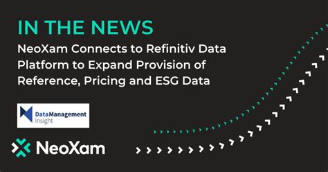 neoxam connects to refinitiv data platform to expand provision of