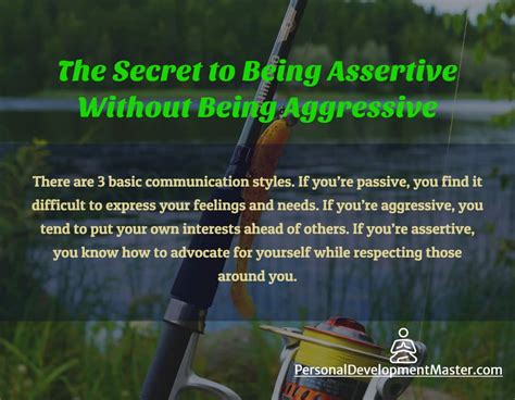 The Secret To Being Assertive Without Being Aggressive